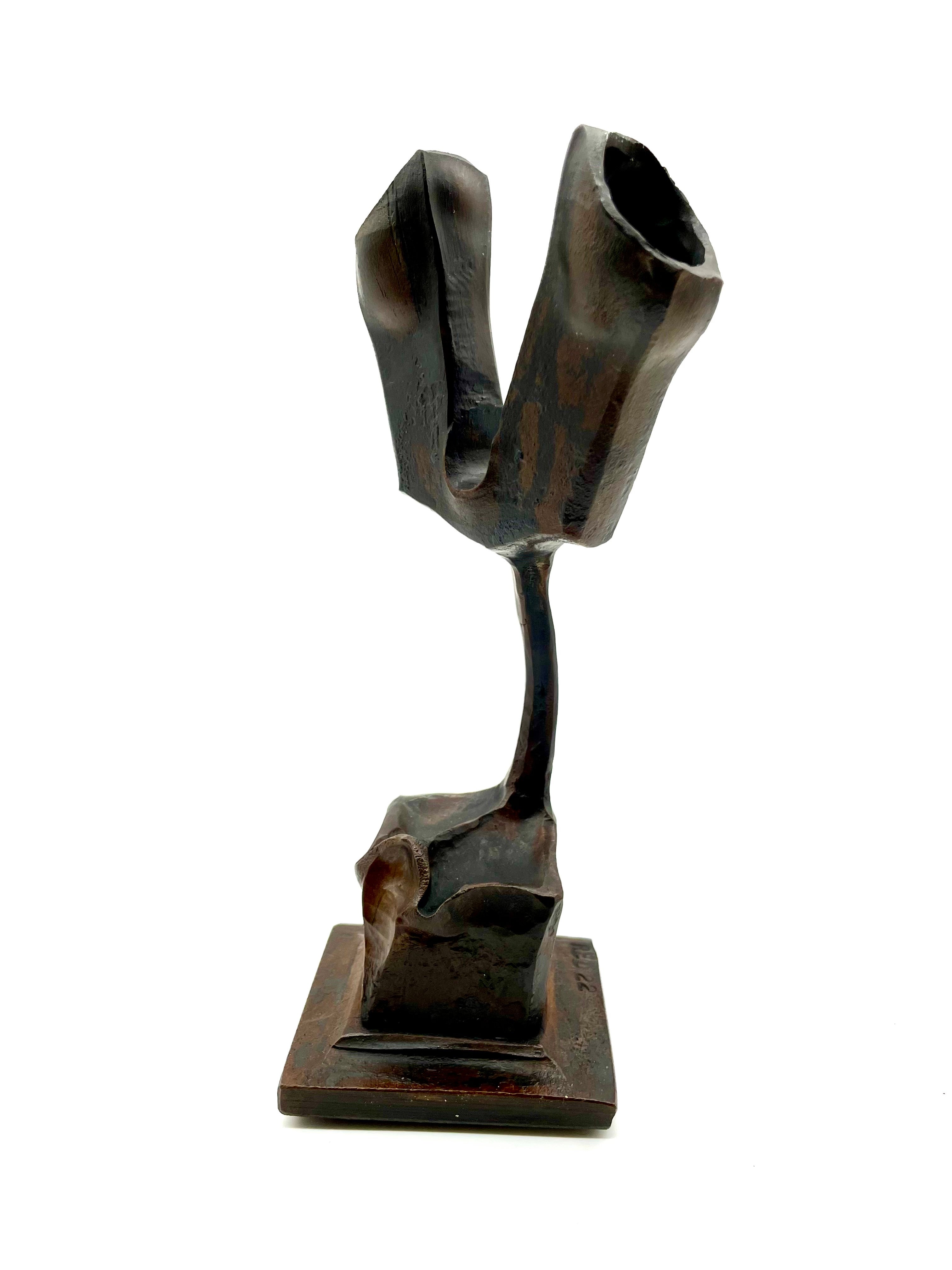 Two Candle Holder | Red Metal LLC
